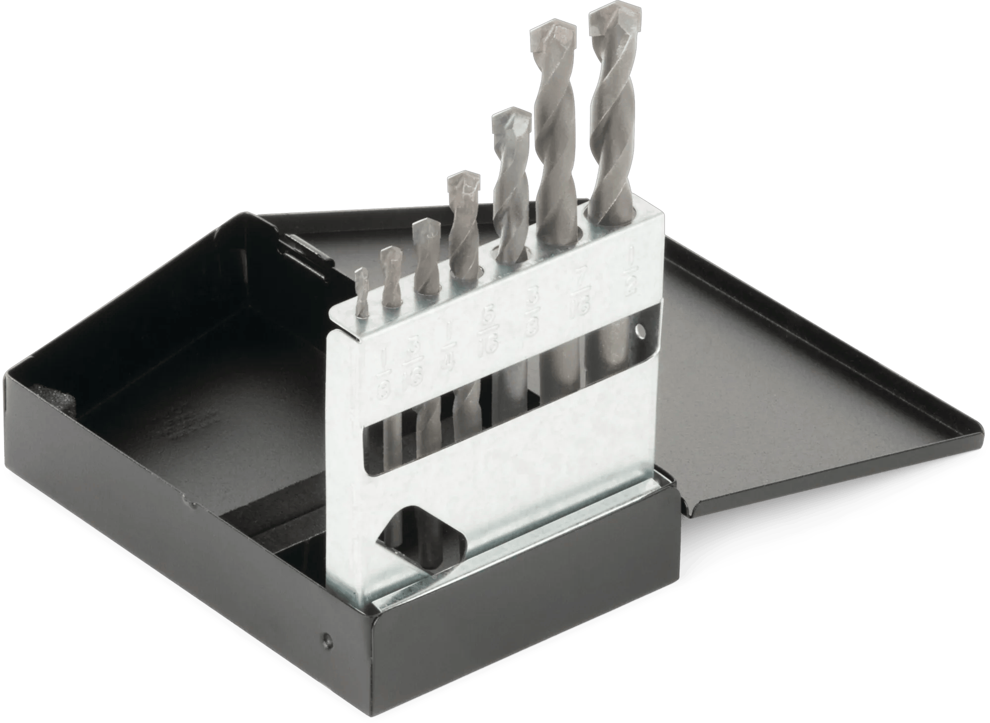 7 Piece Invader Drill Bit Set (1/8" - 1/2") - Kimball Midwest