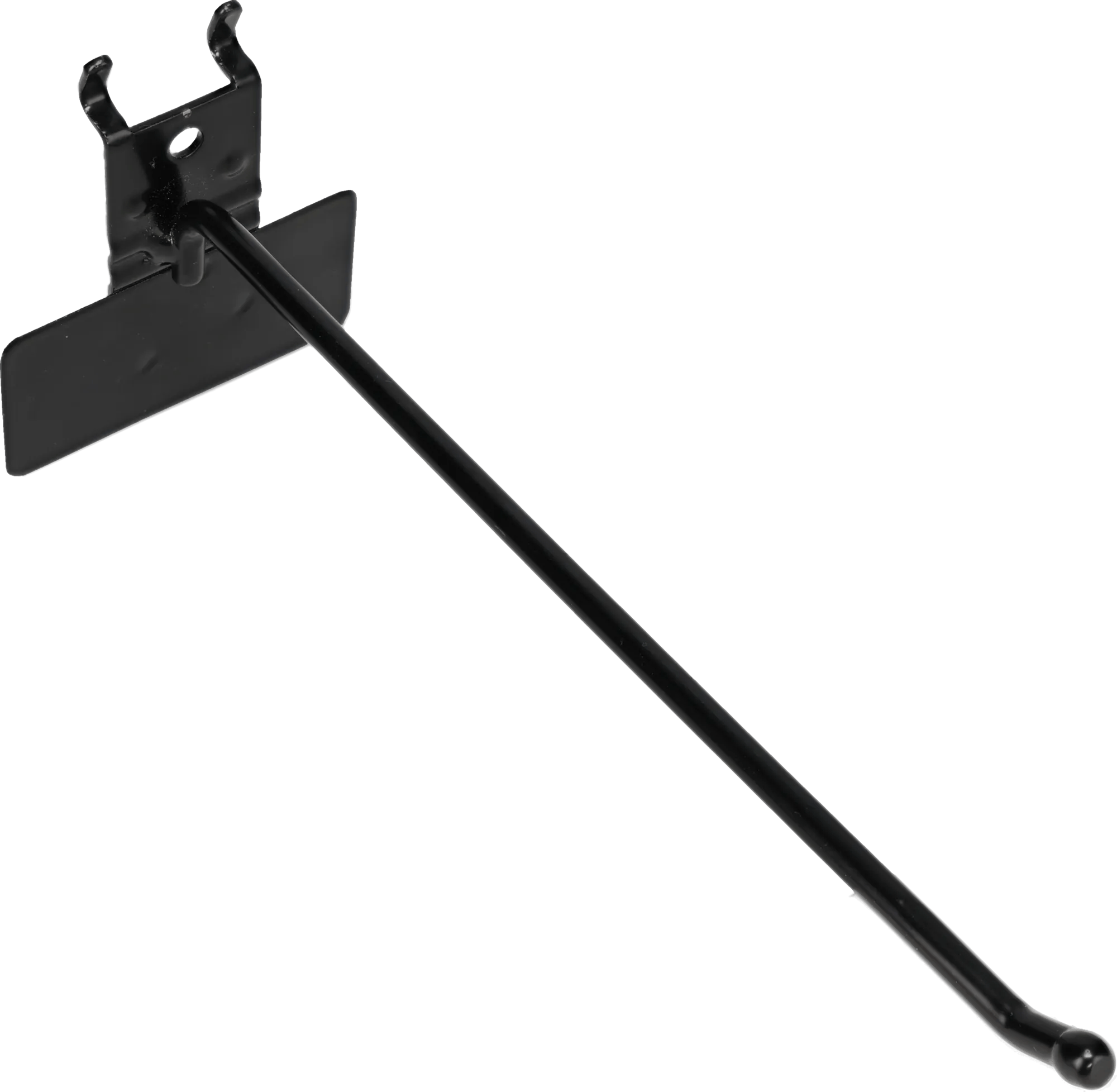 8" Safety Display Hooks with Label Plate - 5 Pack - Kimball Midwest