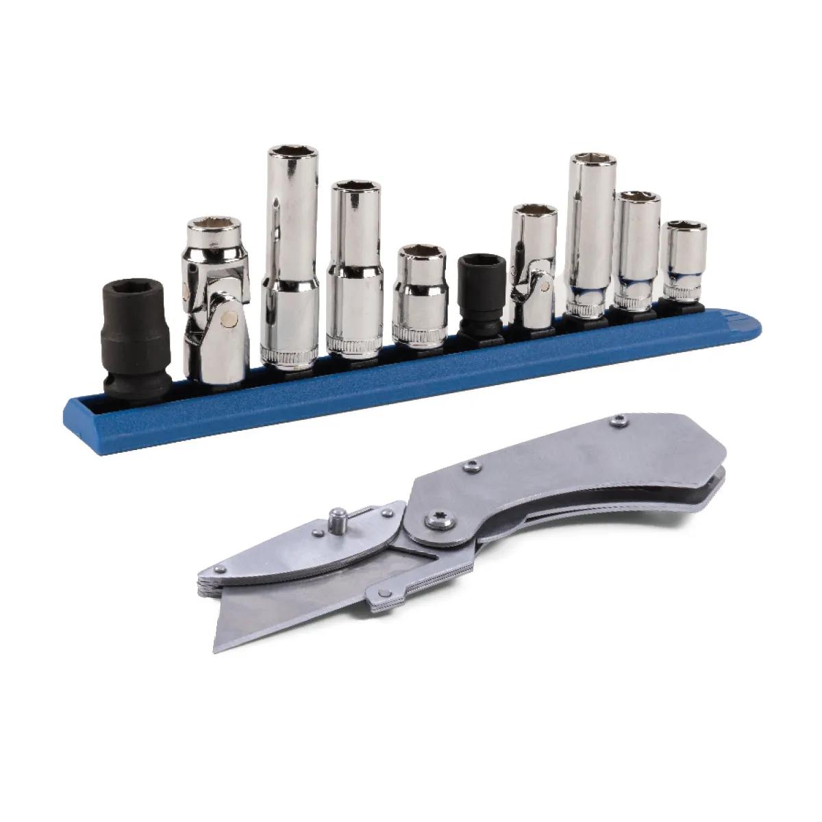 Socket Set & Utility Knife Holiday Gift Bundle - Kimball Midwest